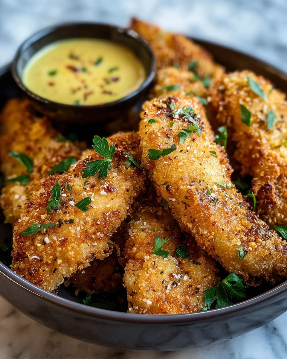 Oven Baked Chicken Tenders - Crispy & Healthy Recipe