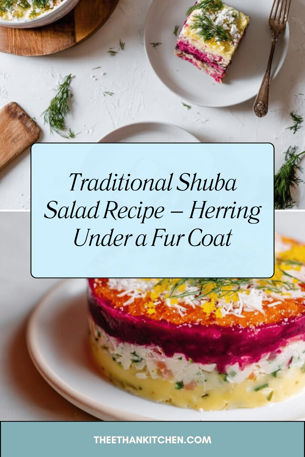 Traditional Shuba Salad – Classic Russian Herring Under a Fur Coat