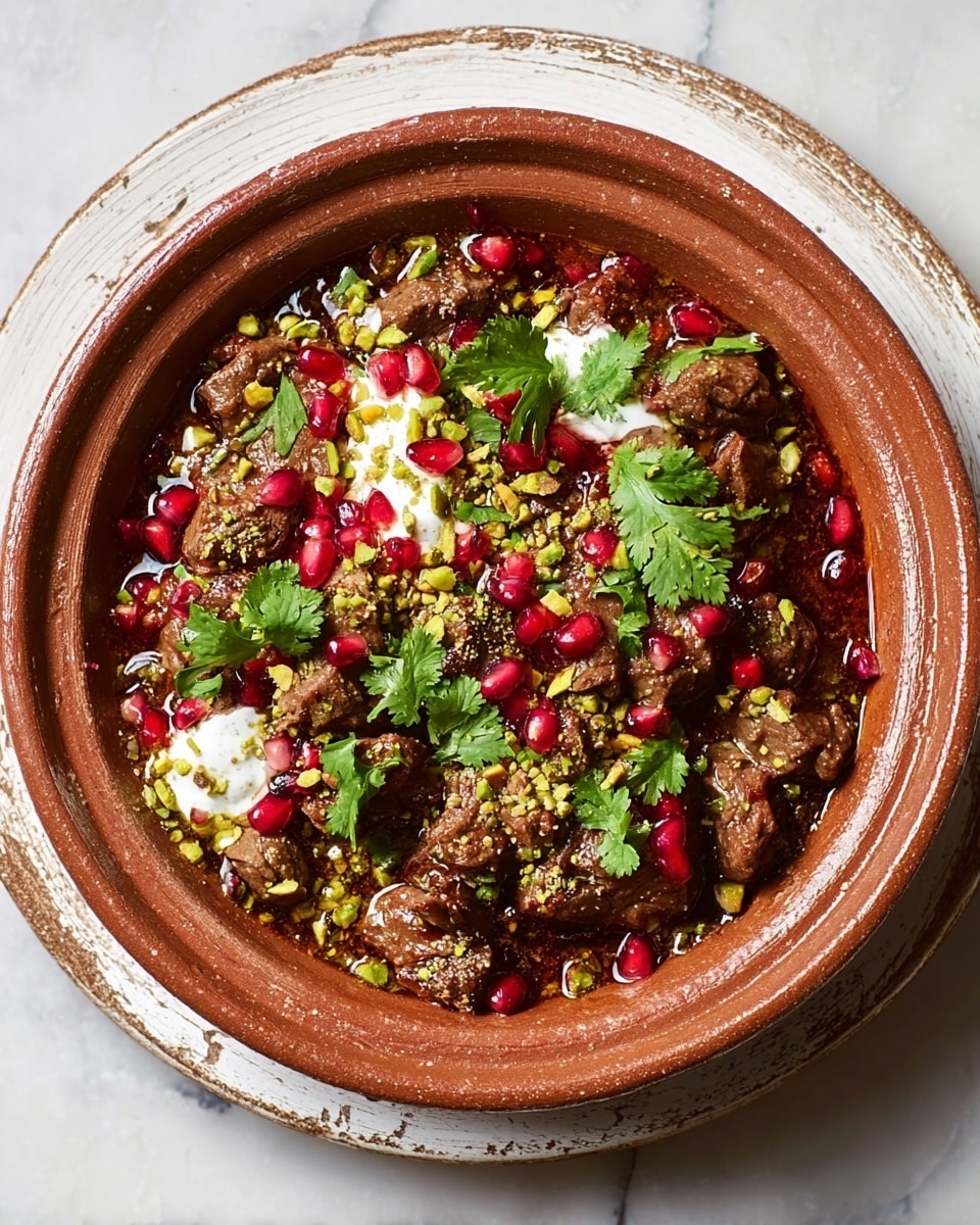 Lamb & Cranberry Tagine: Warm, Spiced North African Stew
