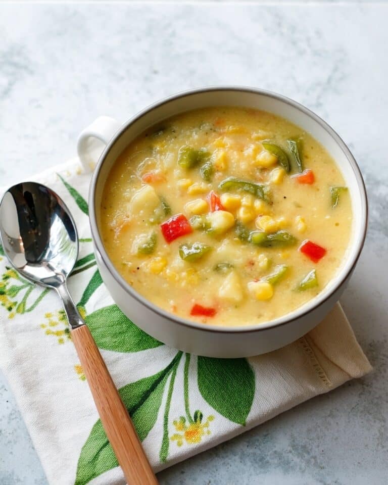 Corn and Split Pea Chowder: Delicious Vegan Comfort Soup