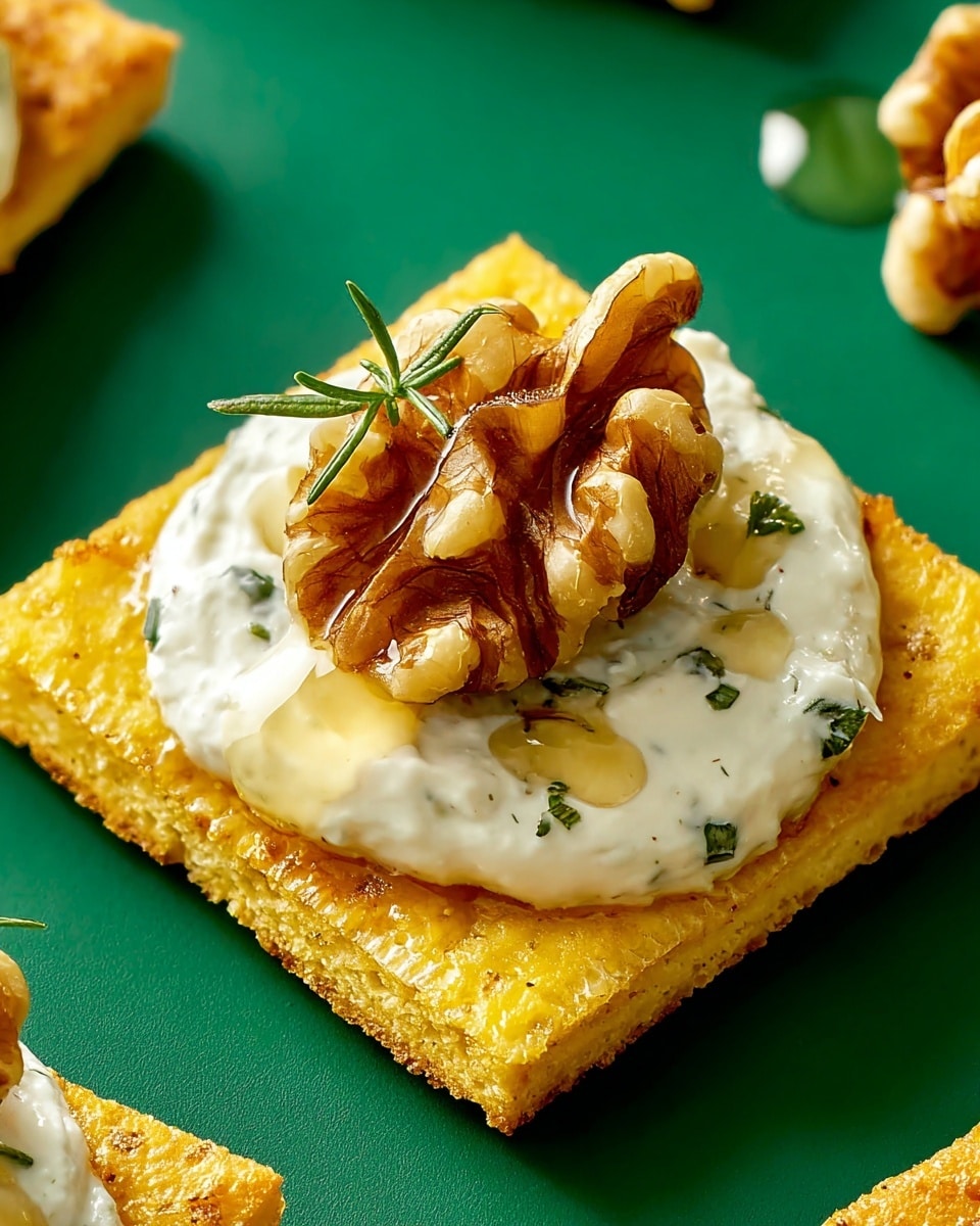 Whipped Blue Cheese Honey Walnut Spread: Delicious Appetizer