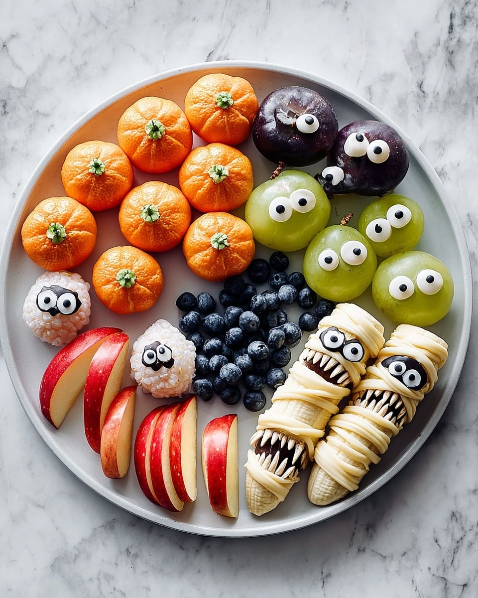 Freaky Halloween Fruit Platter: Spooky and Fun Holiday Snack
