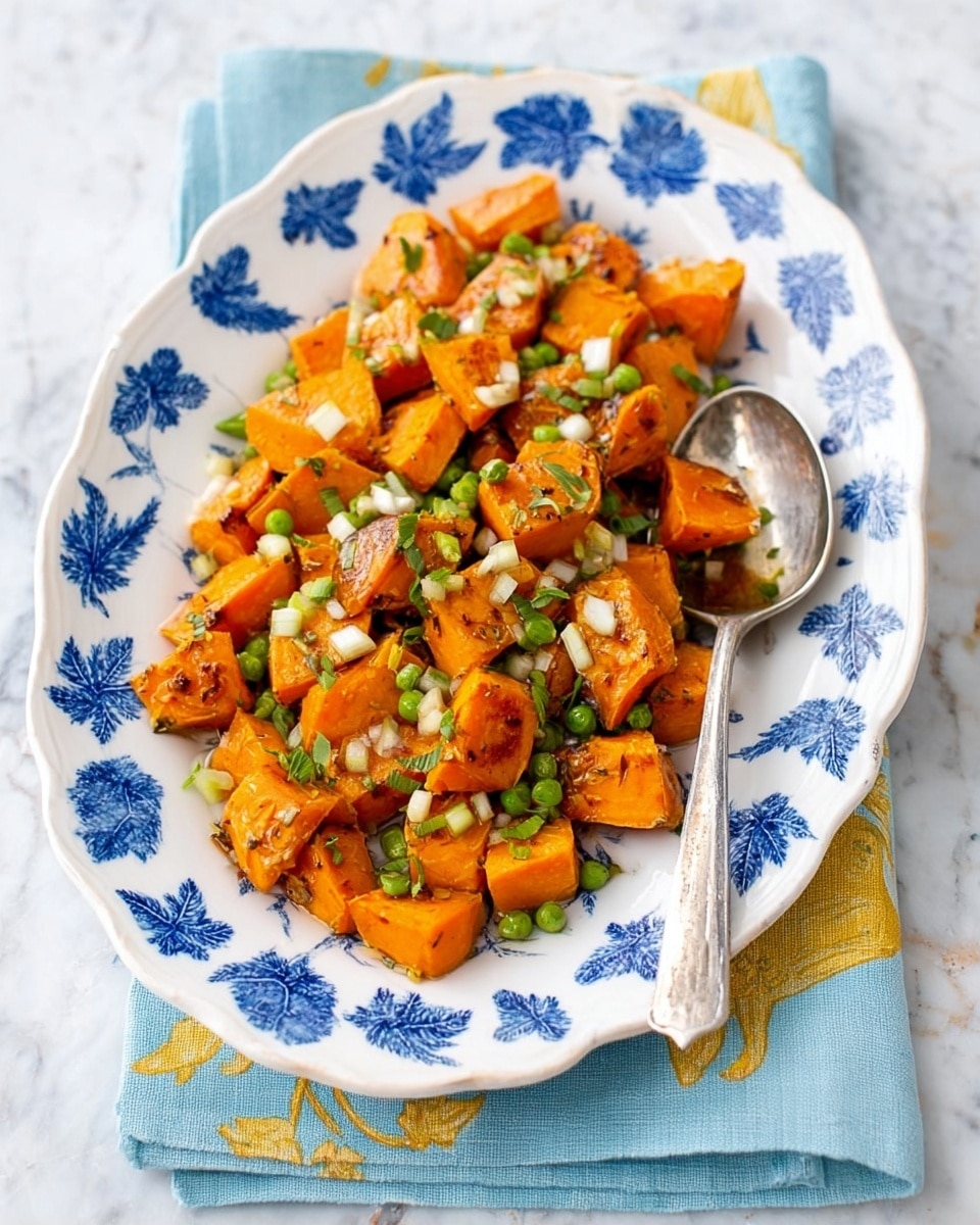 Sweet Potato Salad with Sherry Vinegar, Honey & Herbs