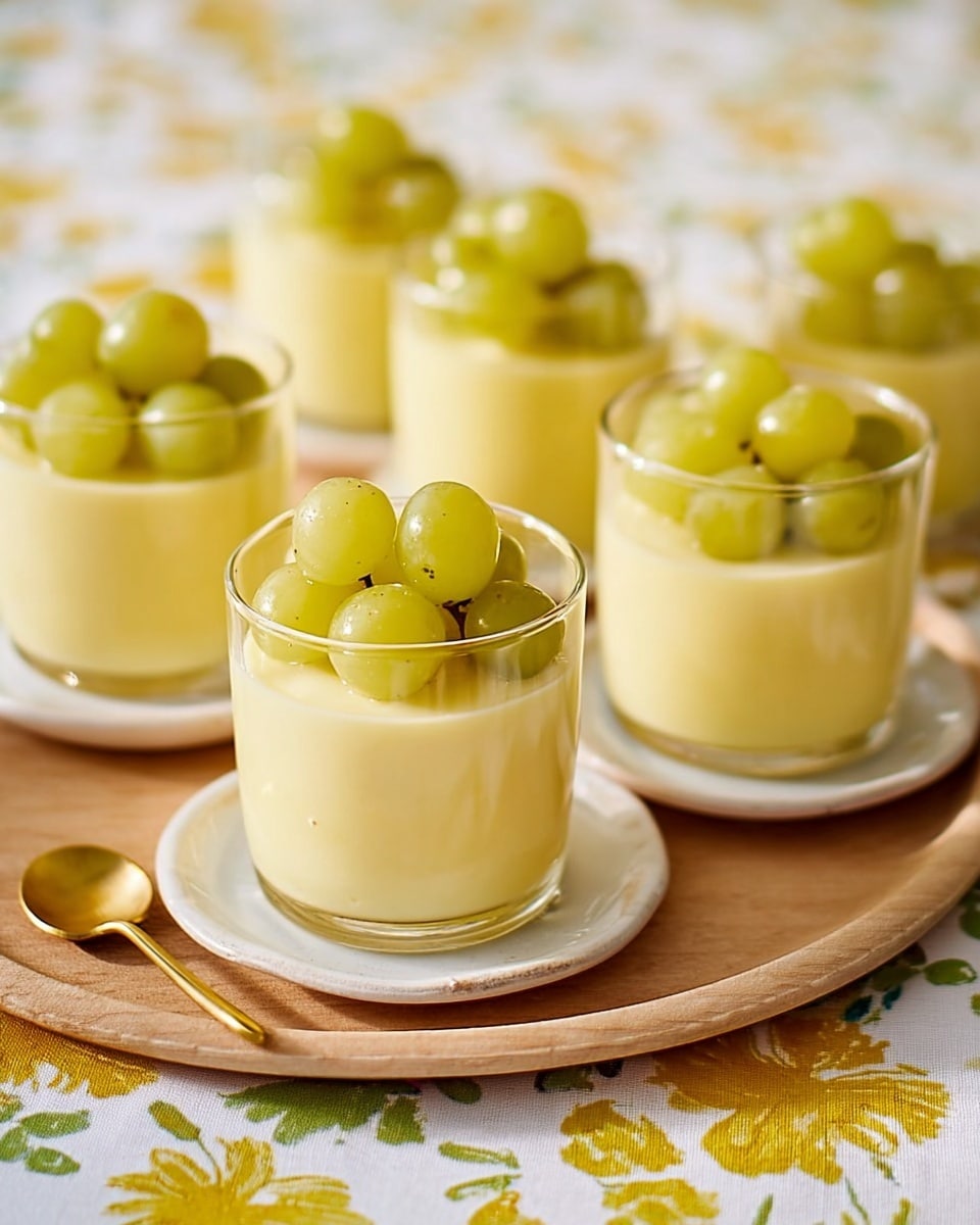 Elderflower Posset with Gooseberries: Refreshing Summer Dessert