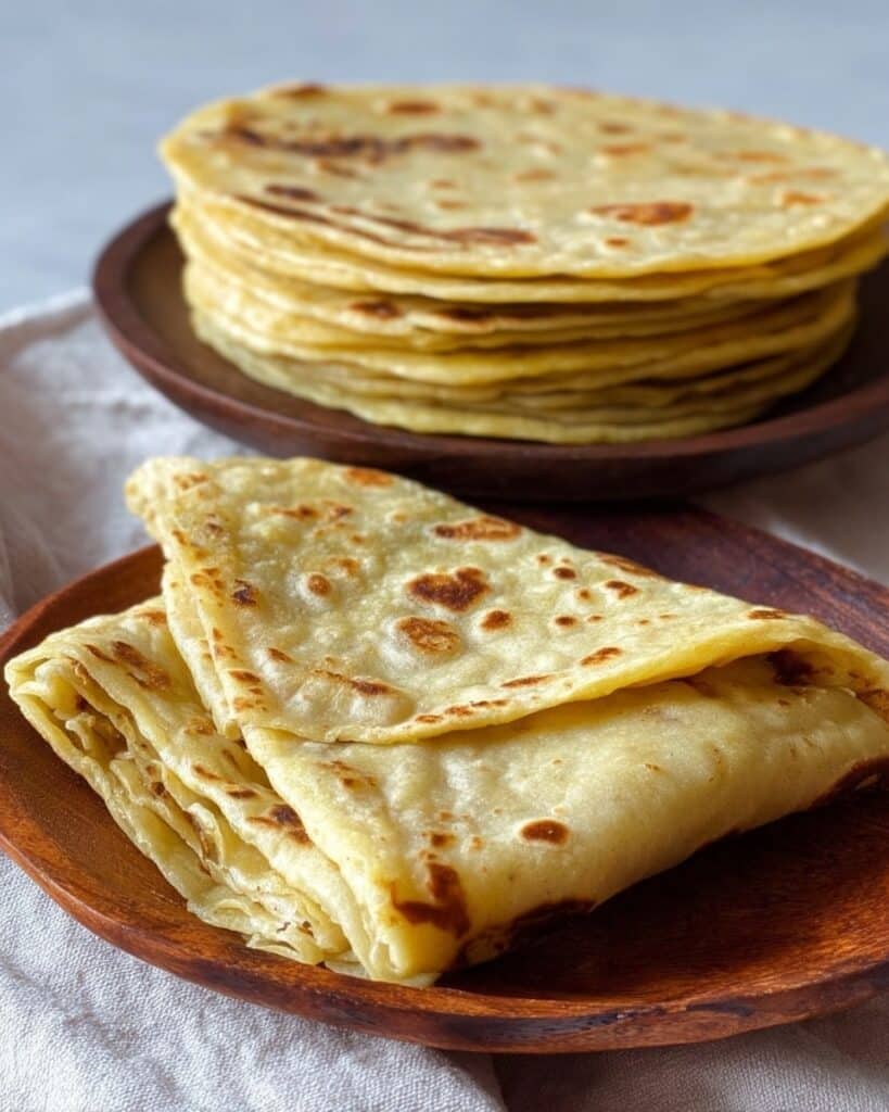 Saffron Lentil Filled Flatbread (Puran Poli) — Delicious Indian Delight