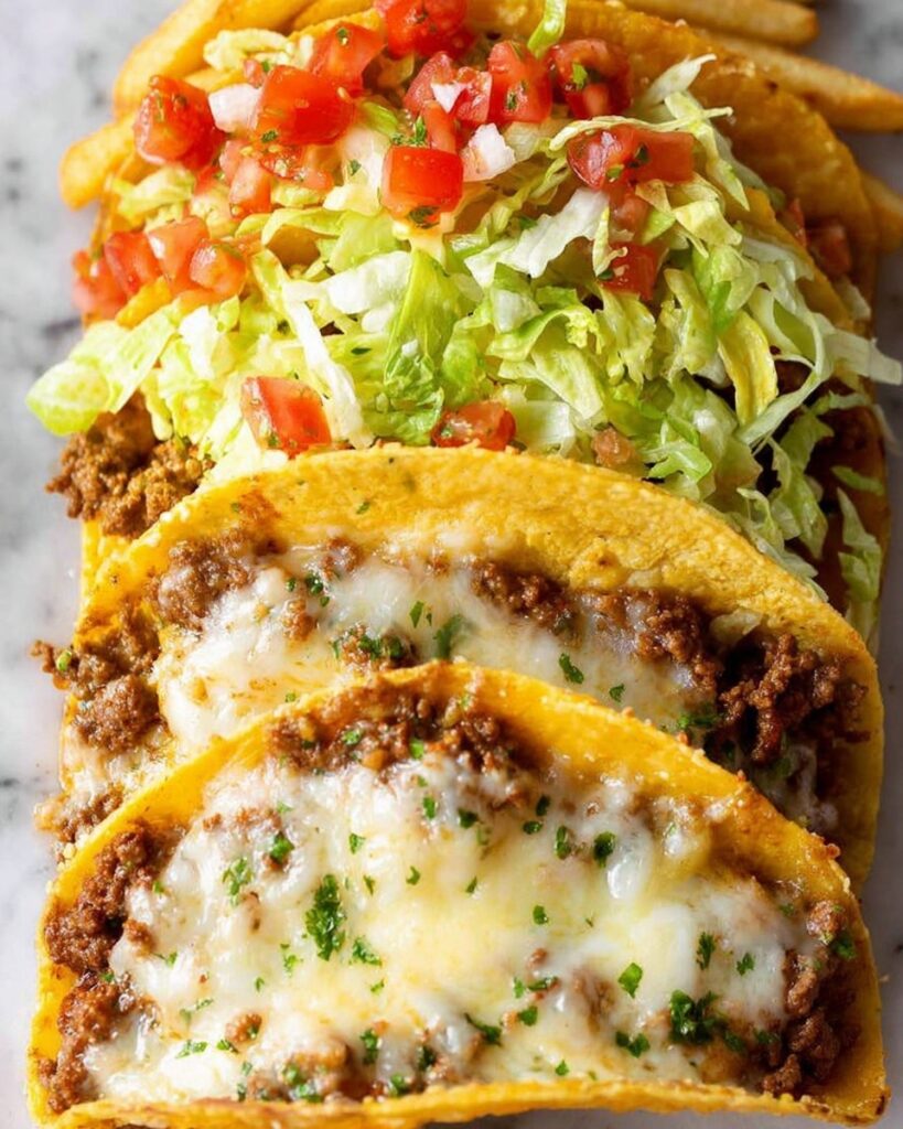 Old School Beef Tacos - Classic, Hearty, & Easy Dinner Idea